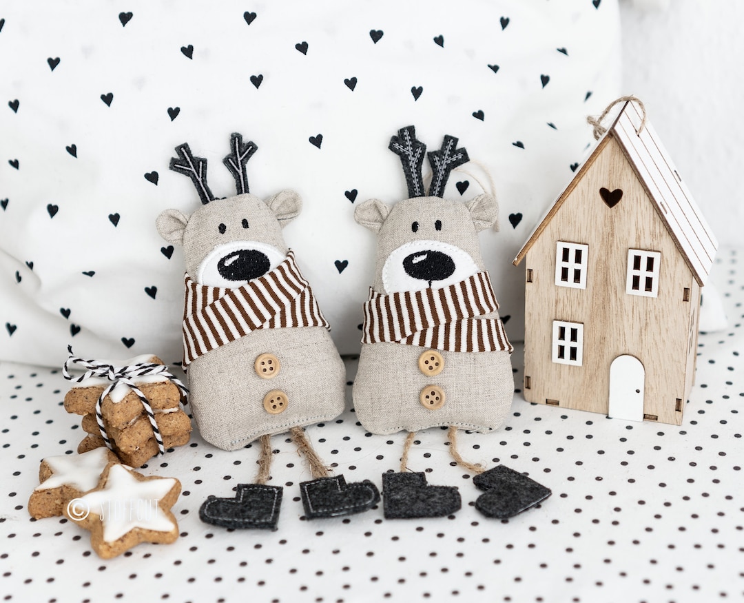 Embroidery File ITH Horsti Elk 10x10 (4"x4") - Etsy