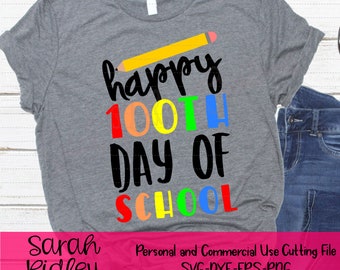 100th day of school teacher svg | Etsy