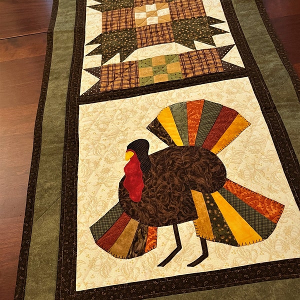 Turkey Table Runner - Etsy