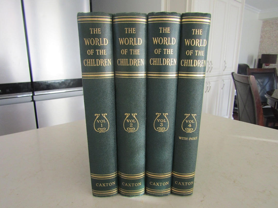 4 Vintage the World of the Children Book Set - Etsy