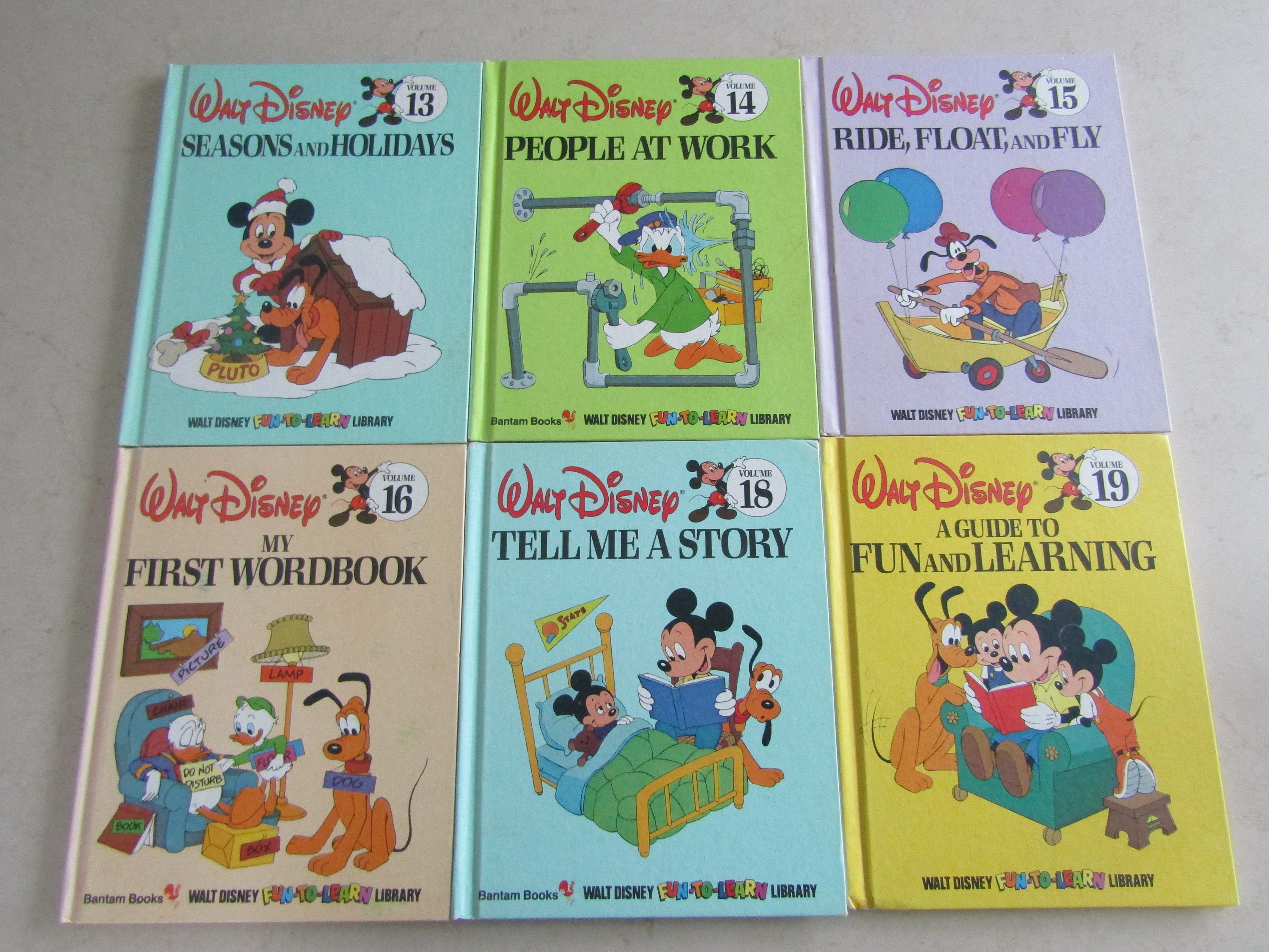 18 Walt Disney Fun to Learn Library Books - Etsy