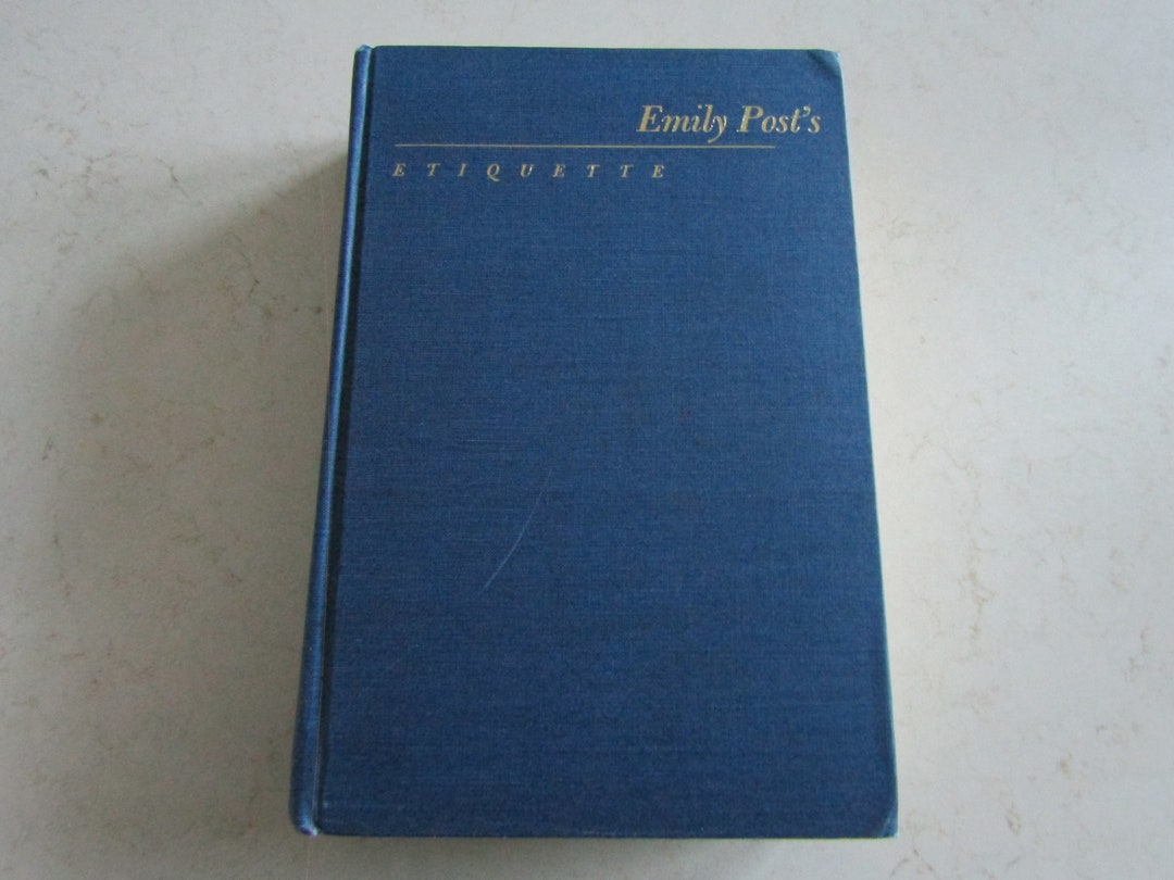 1969 Emily Post's Etiquette - Etsy