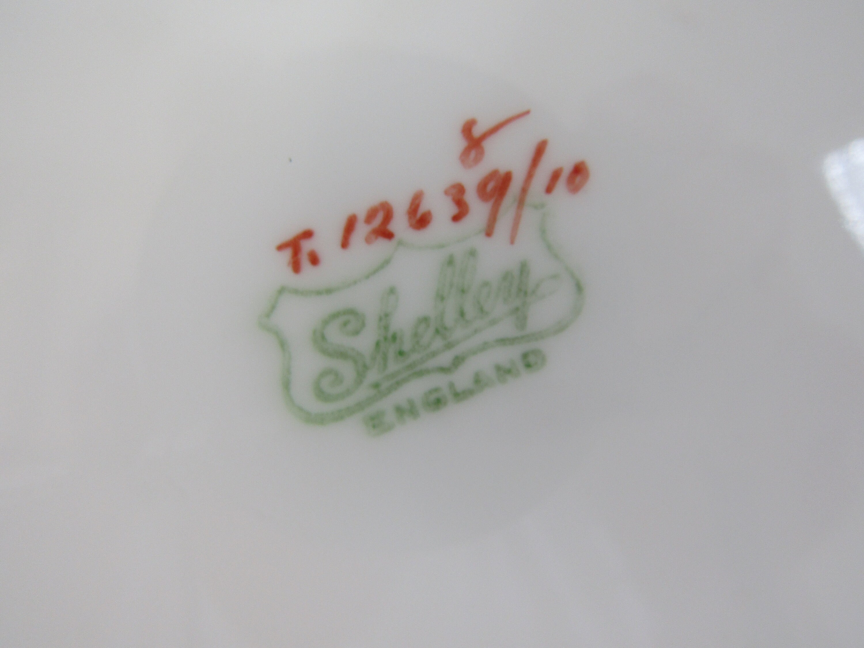 Vintage Shelley Plates - Etsy