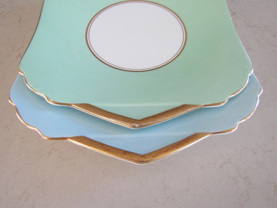 Vintage Shelley Plates - Etsy