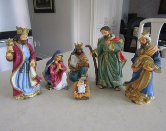 Set of Vintage 1993 Avon Kids My First Christmas Story Nativity ...