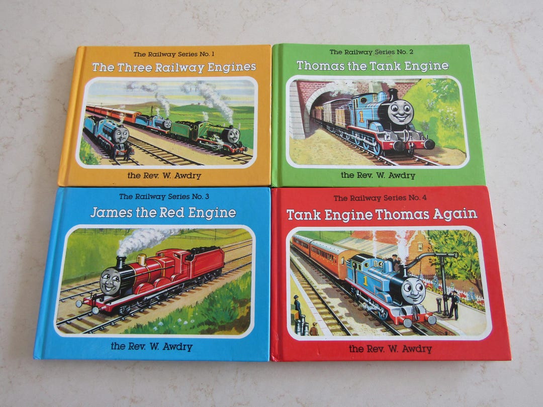 4 Vintage the Railway Series Books - Etsy