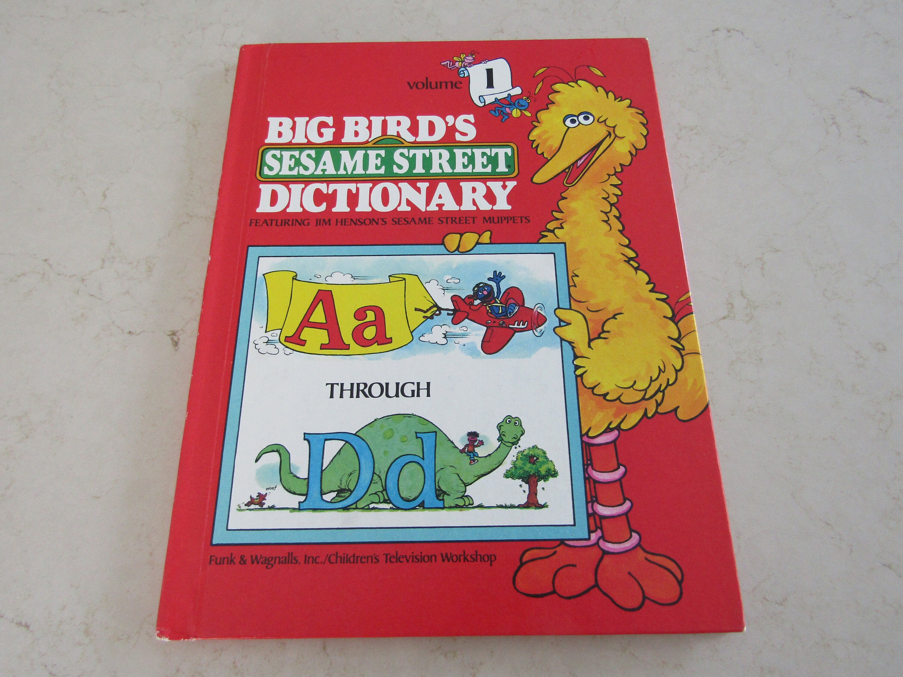 Big Bird's Sesame Street Dictionary - Etsy