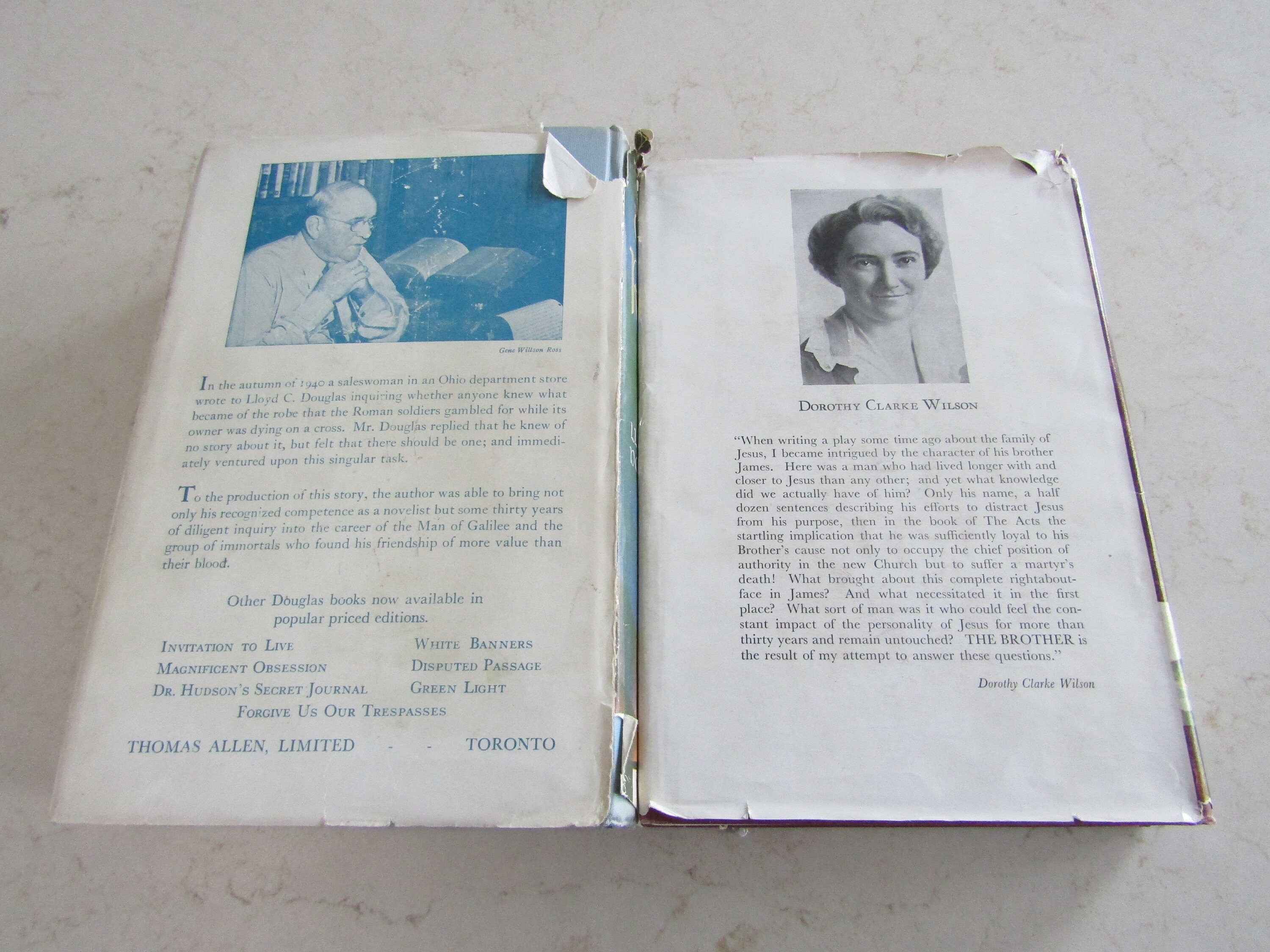 Vintage Books the Robe the Brother | Etsy