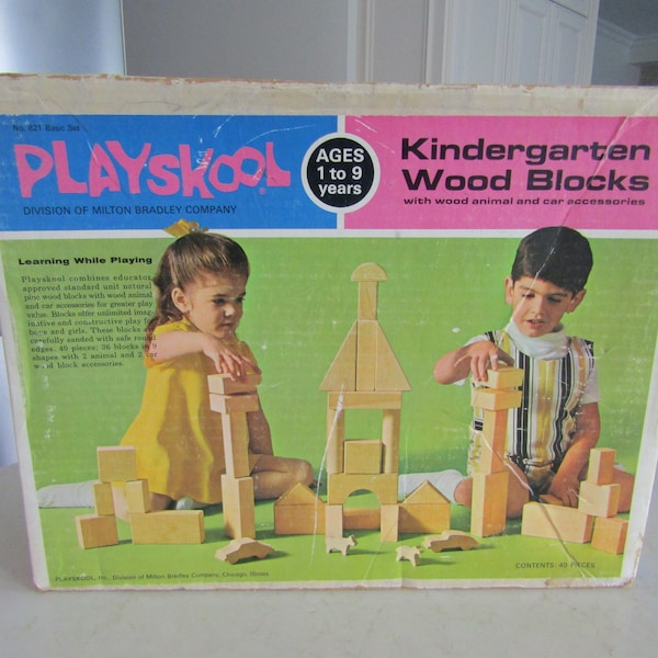 Playskool Blocks - Etsy