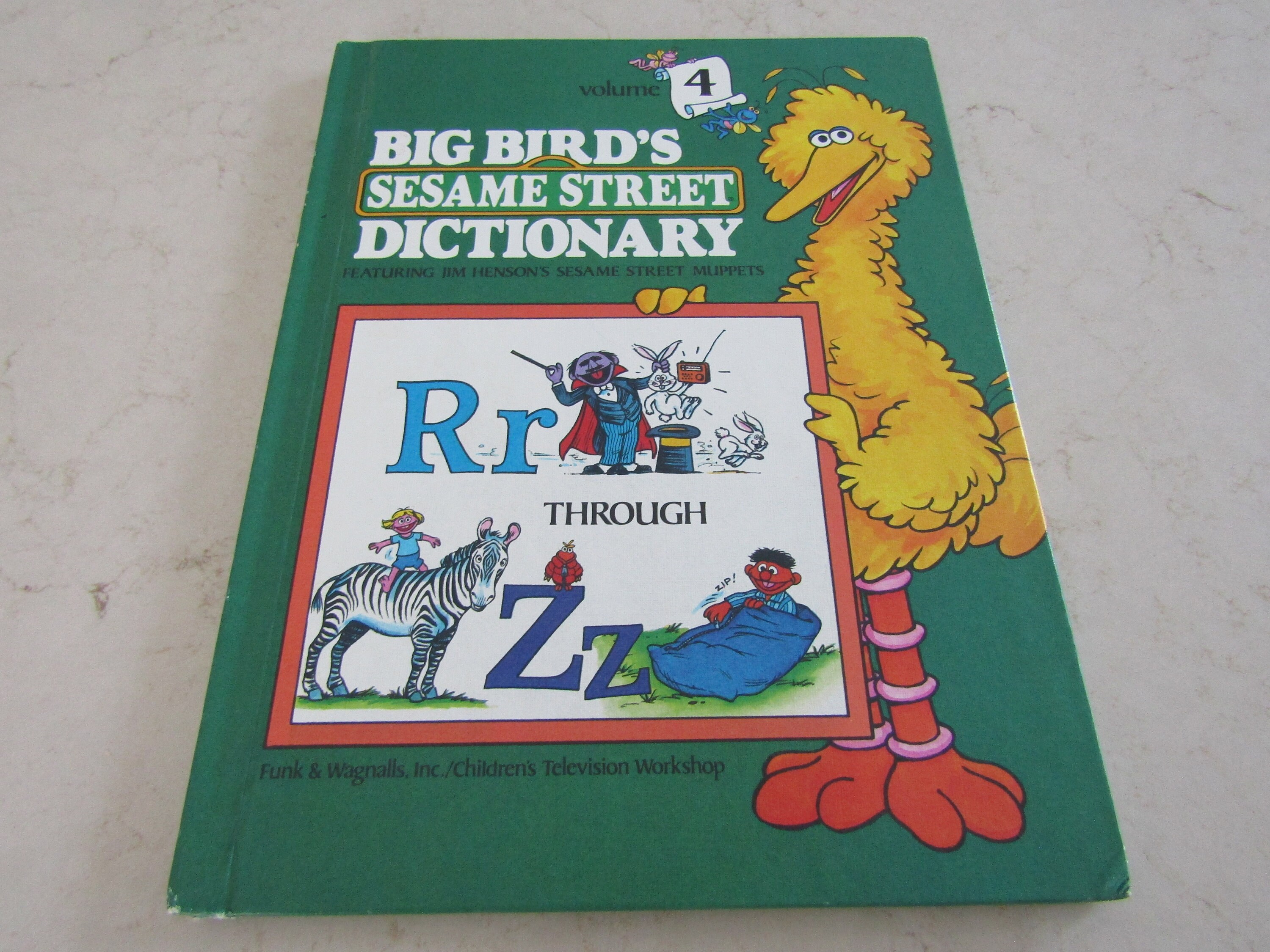 Big Bird's Sesame Street Dictionary - Etsy