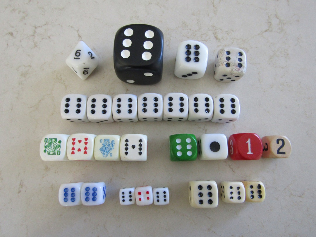 27 Rounded Edge Dice - Etsy