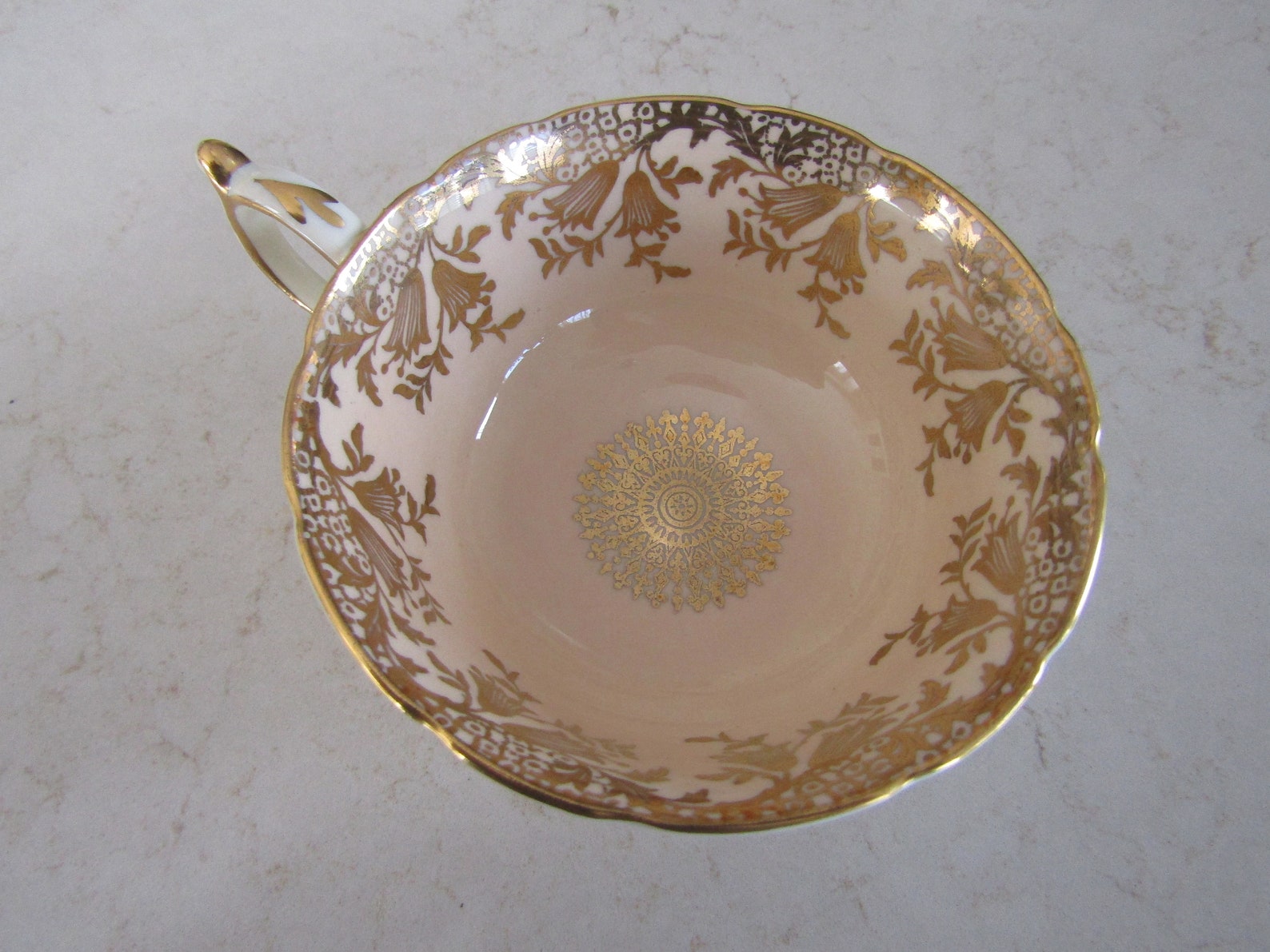 Paragon Gold Tea Cup and Saucer - Etsy