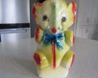 1930s Chalkware Elephant, Carnival Prize - Etsy