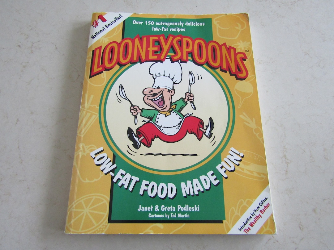 1996 Looneyspoons Cookbook - Etsy