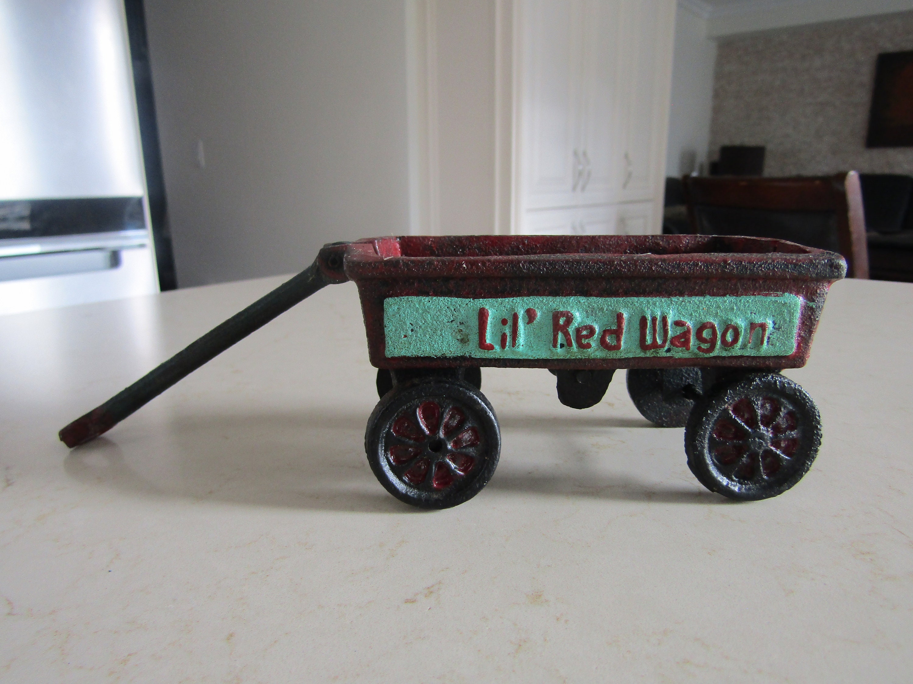 Vintage Lil' Red Wagon - Etsy