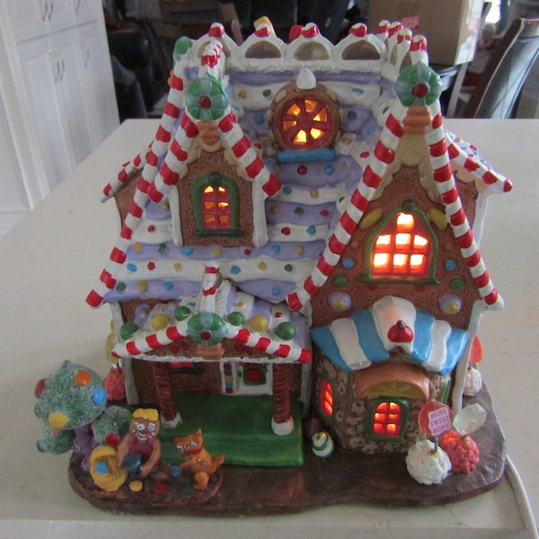 Ceramic Gingerbread House - Etsy