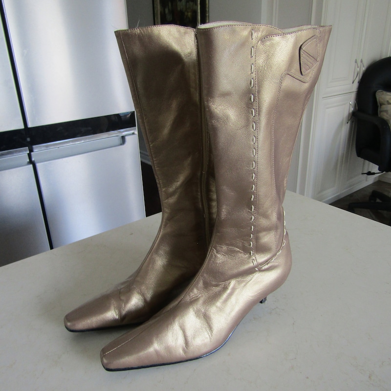 Italian Leather Booties - Etsy