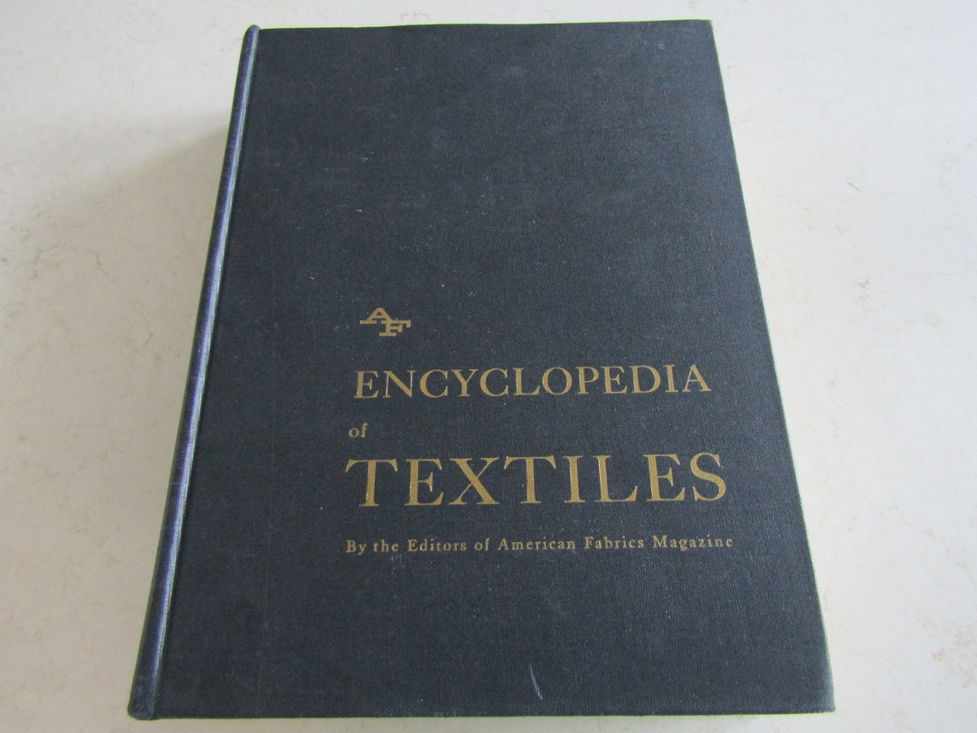 Encyclopedia of Textiles - Etsy