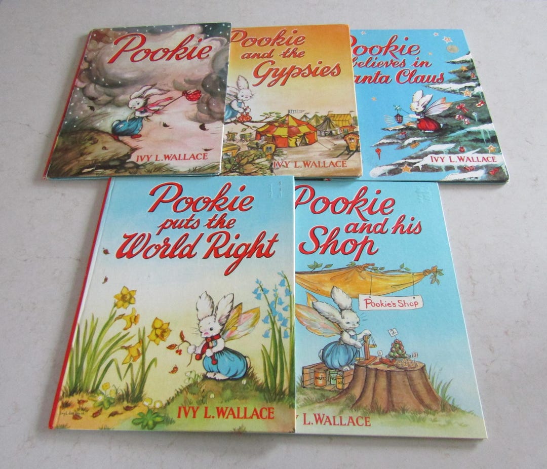 5 Vintage Pookie Books - Etsy