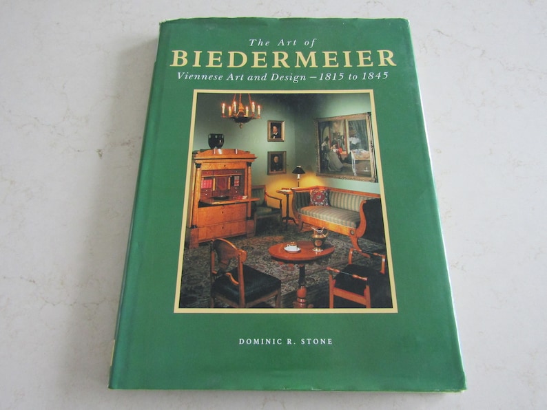 Vintage Biedermeier Book - Etsy