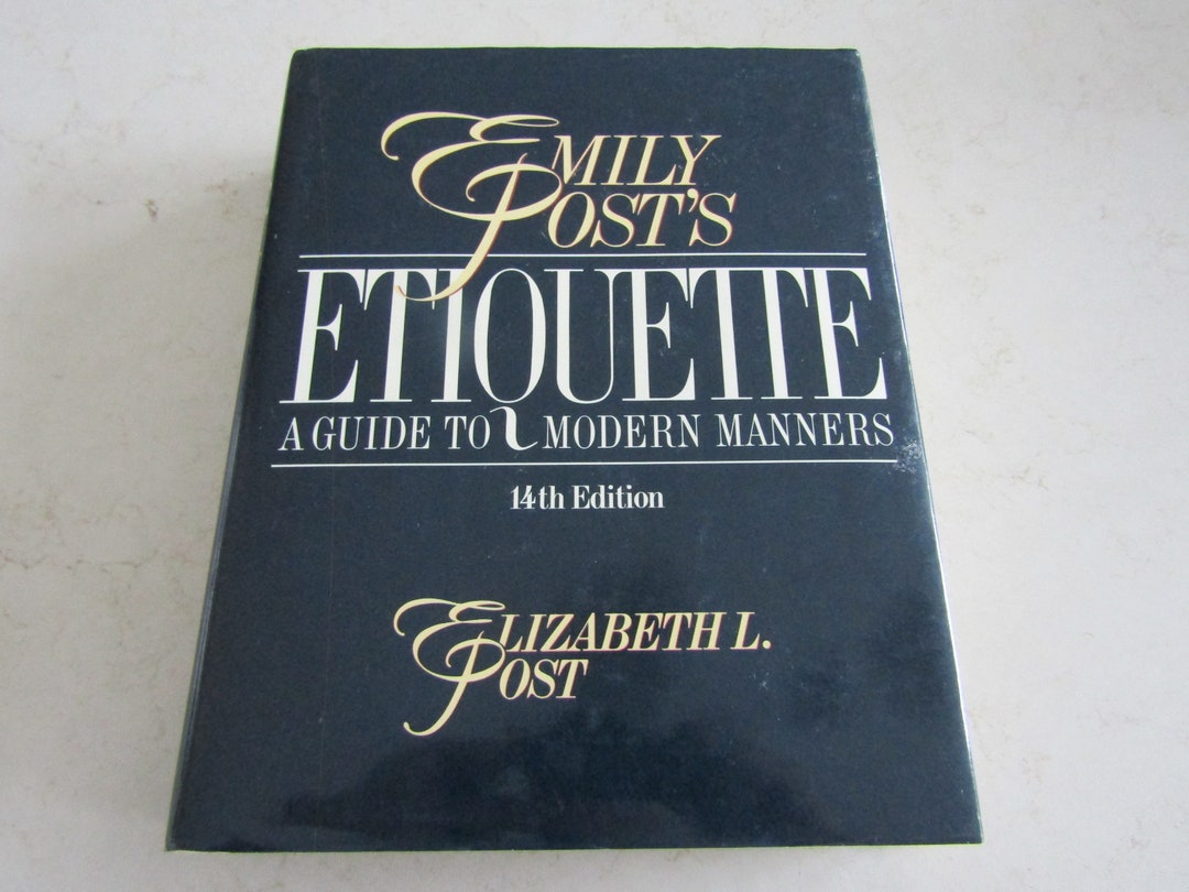Emily Post's Etiquette - Etsy
