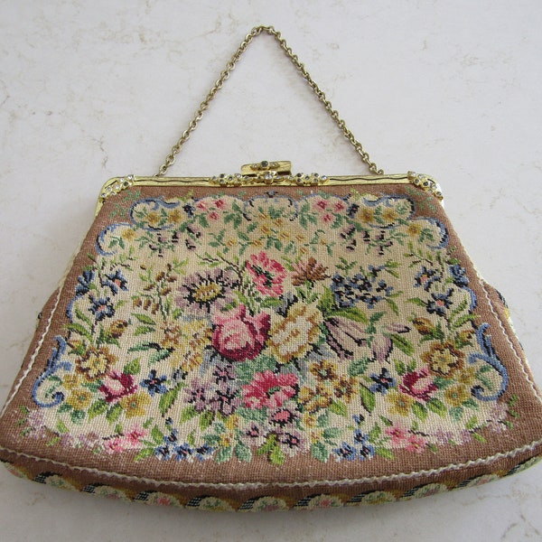 Petit Point Bag - Etsy