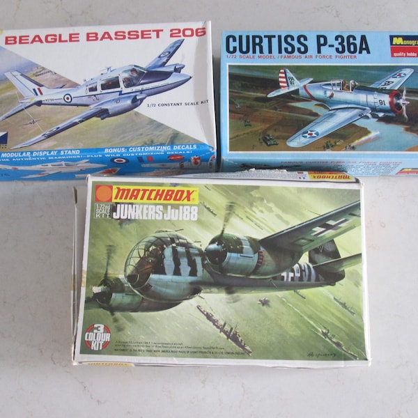 Vintage Airplane Models - Etsy