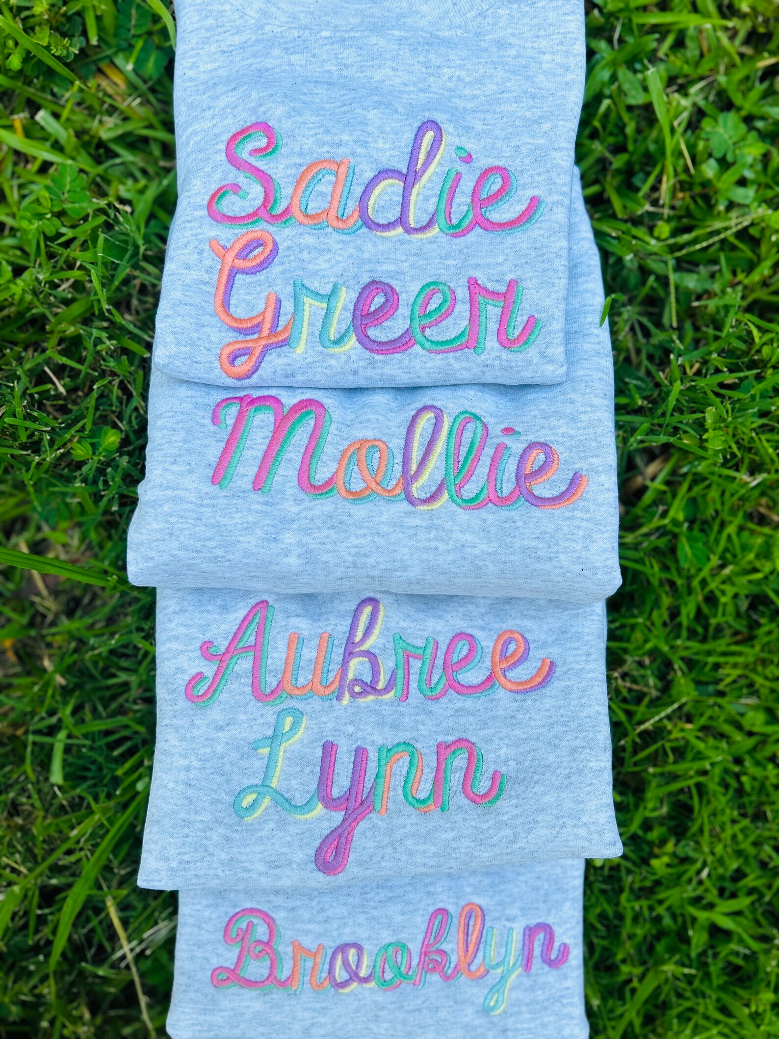 Personalized Girl Shirt/ Embroidery/ Girl Monogram/ Girl Embroidered ...
