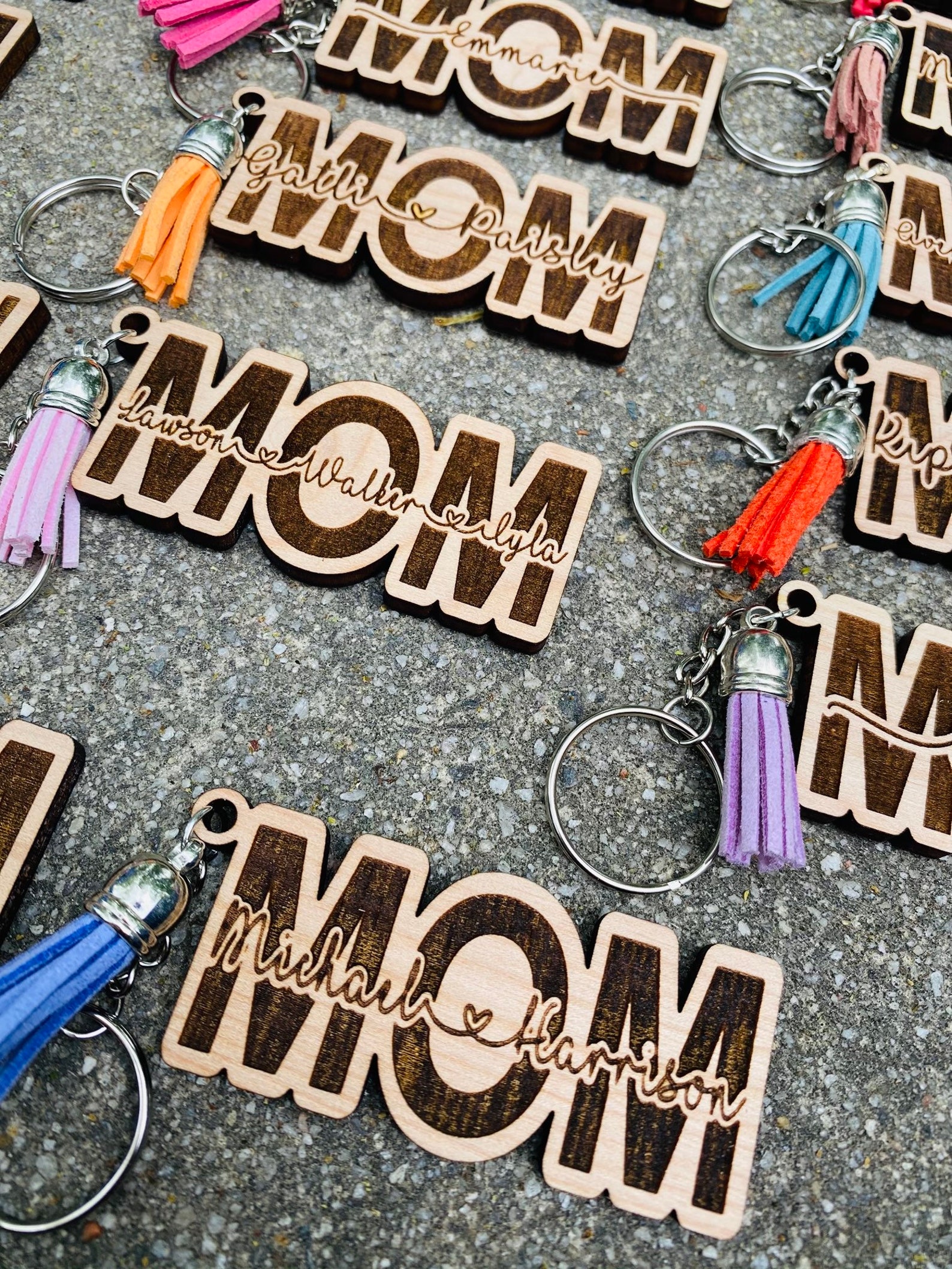 Mom Keychains/ Keychains / Keychain / Mom keychain / Grandma | Etsy
