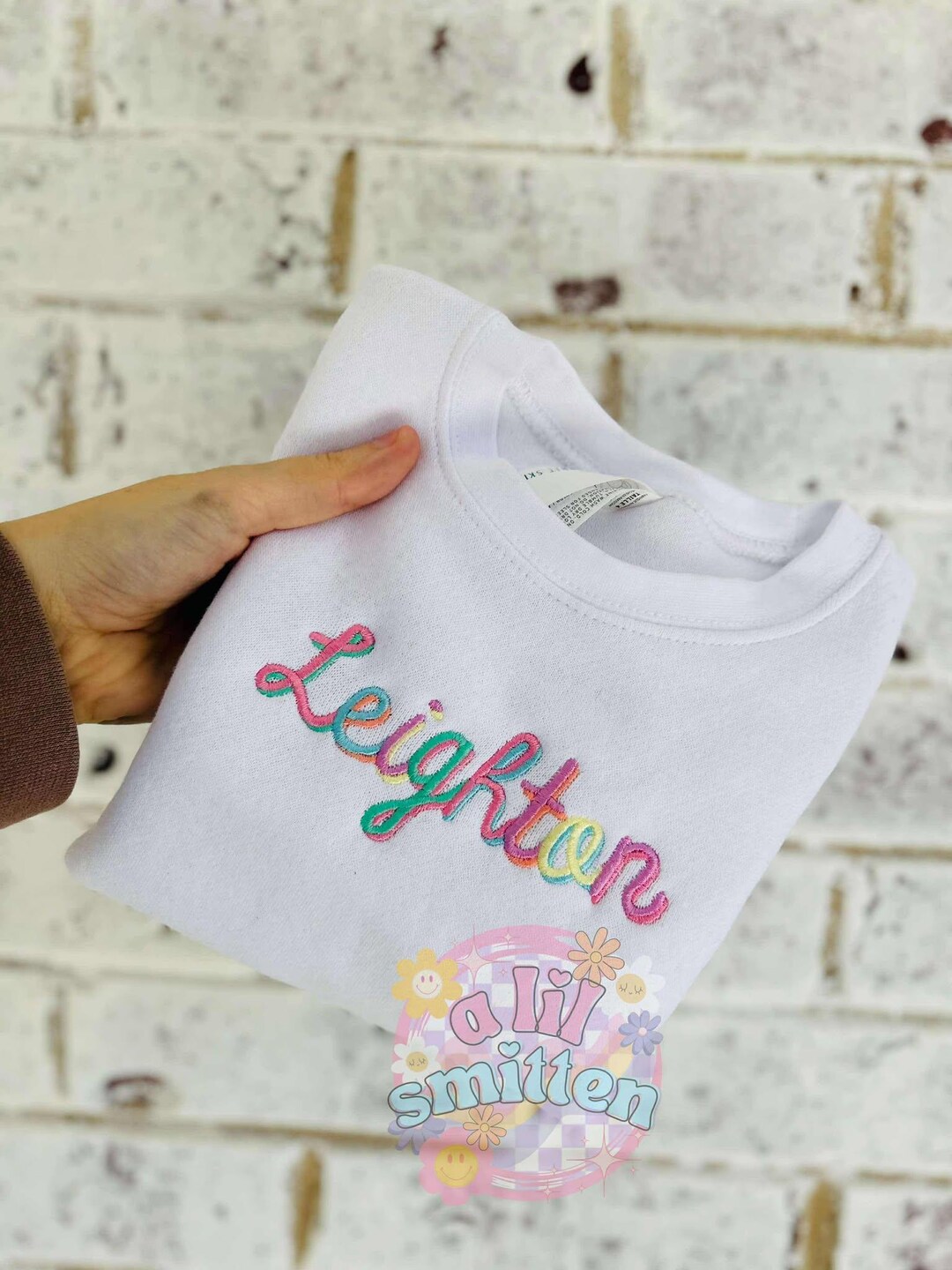 Personalized Girl Shirt/ Embroidery/ Girl Monogram/ Girl Embroidered ...
