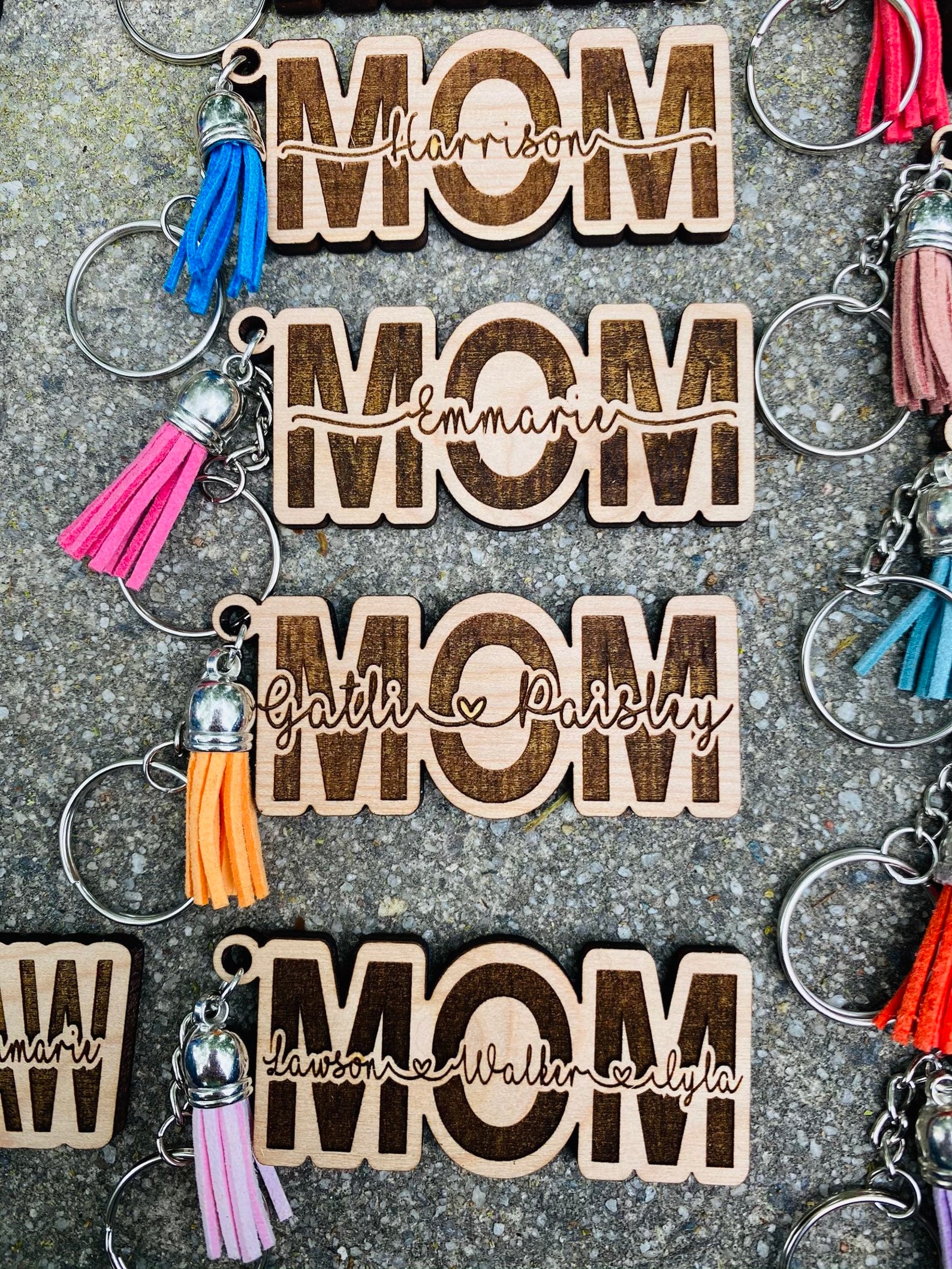 Mom Keychains/ Keychains / Keychain / Mom keychain / Grandma | Etsy