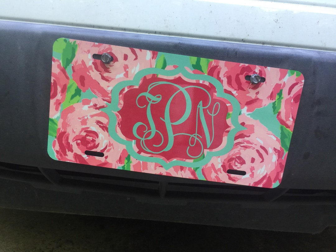 License Plate - License Plate Car Monogramed - Personalized ...