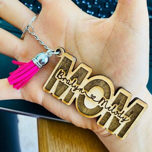 Mom Keychains/ Keychains / Keychain / Mom Keychain / Grandma - Etsy