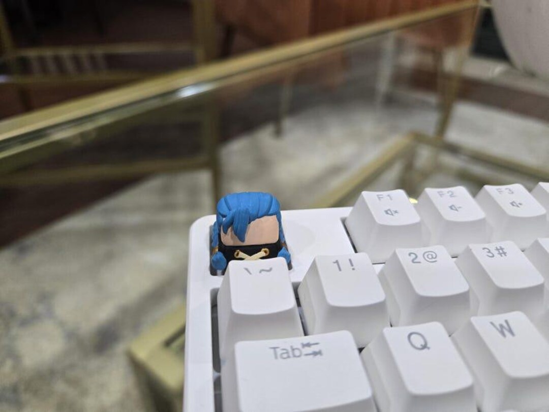 Arcane Jinx Keycap - Handmade Resin Keycap for Mechanical Keyboard ...