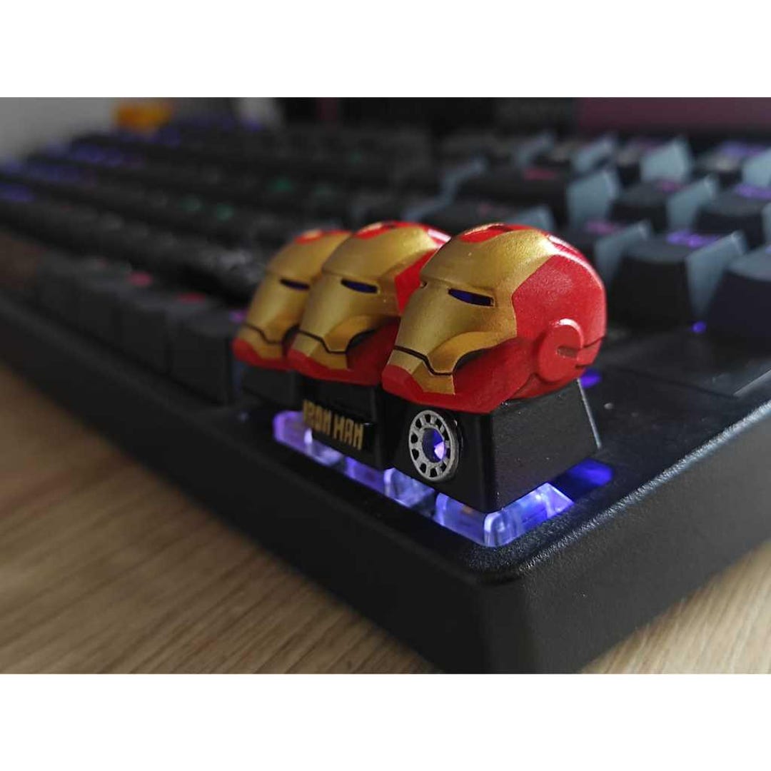 Keycap Iron.man, Esc Keycap, Custom Keycap, 3d Printed Keycap, Handmade ...