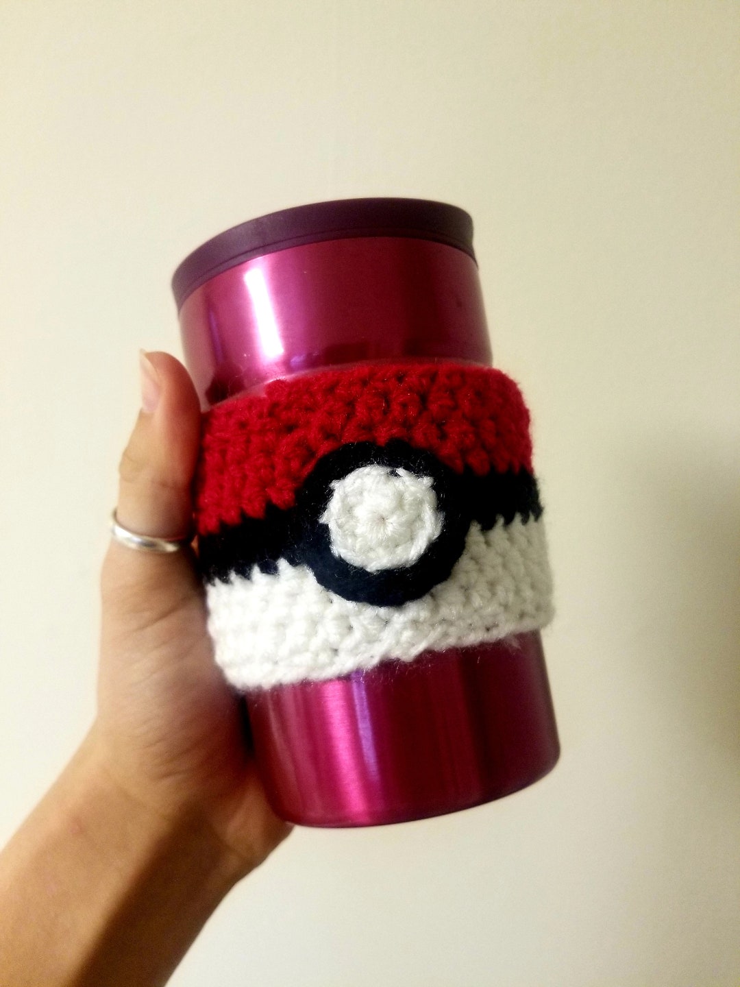 Pokeball Mug Cozy - Etsy