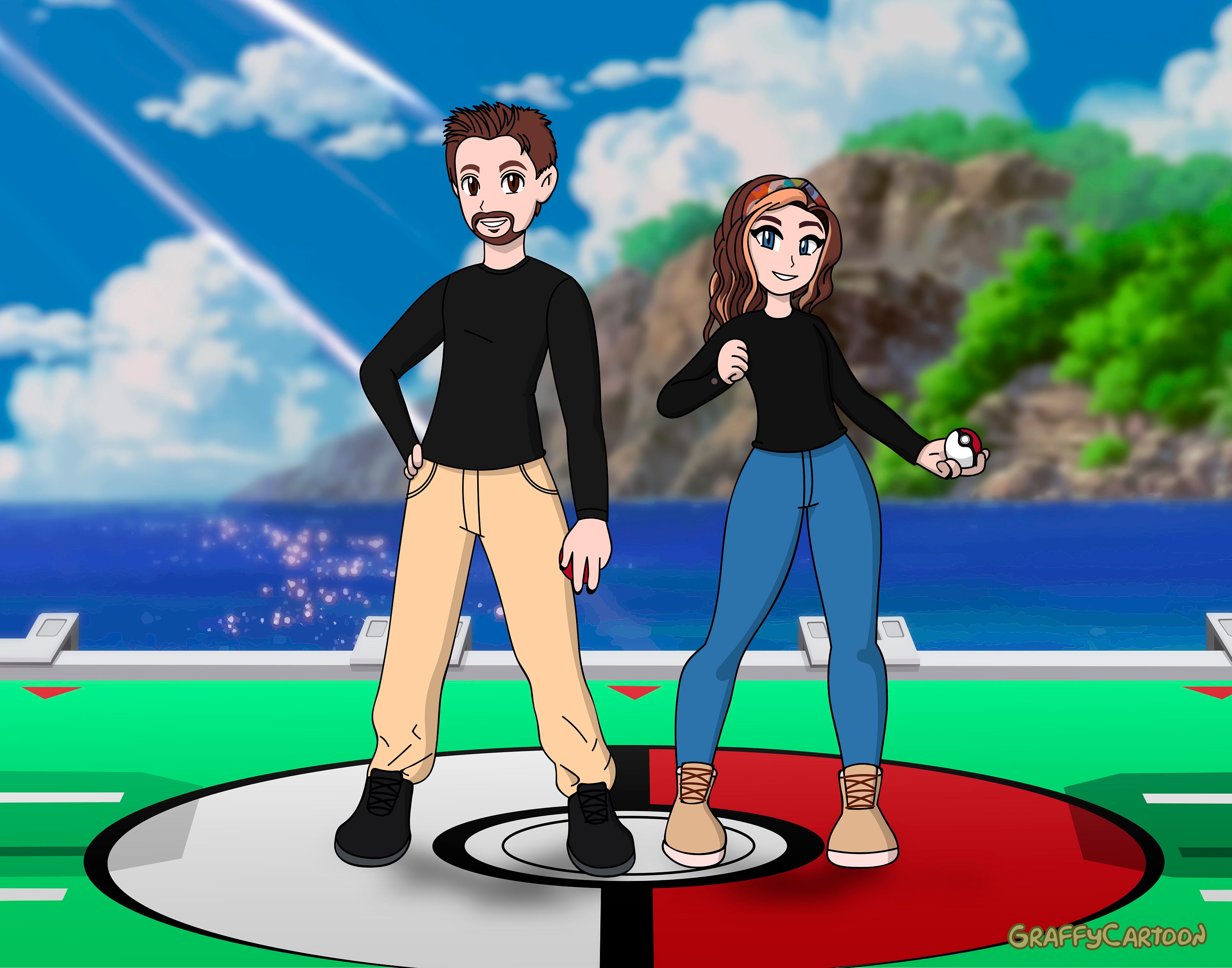 Pokemon Portrait Become a Pokemon Pokemon Monsters Family | Etsy