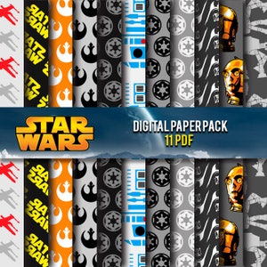 Star Wars Digital Paper Pack SUPER PACK 5 * **version 2**** OFFER ...