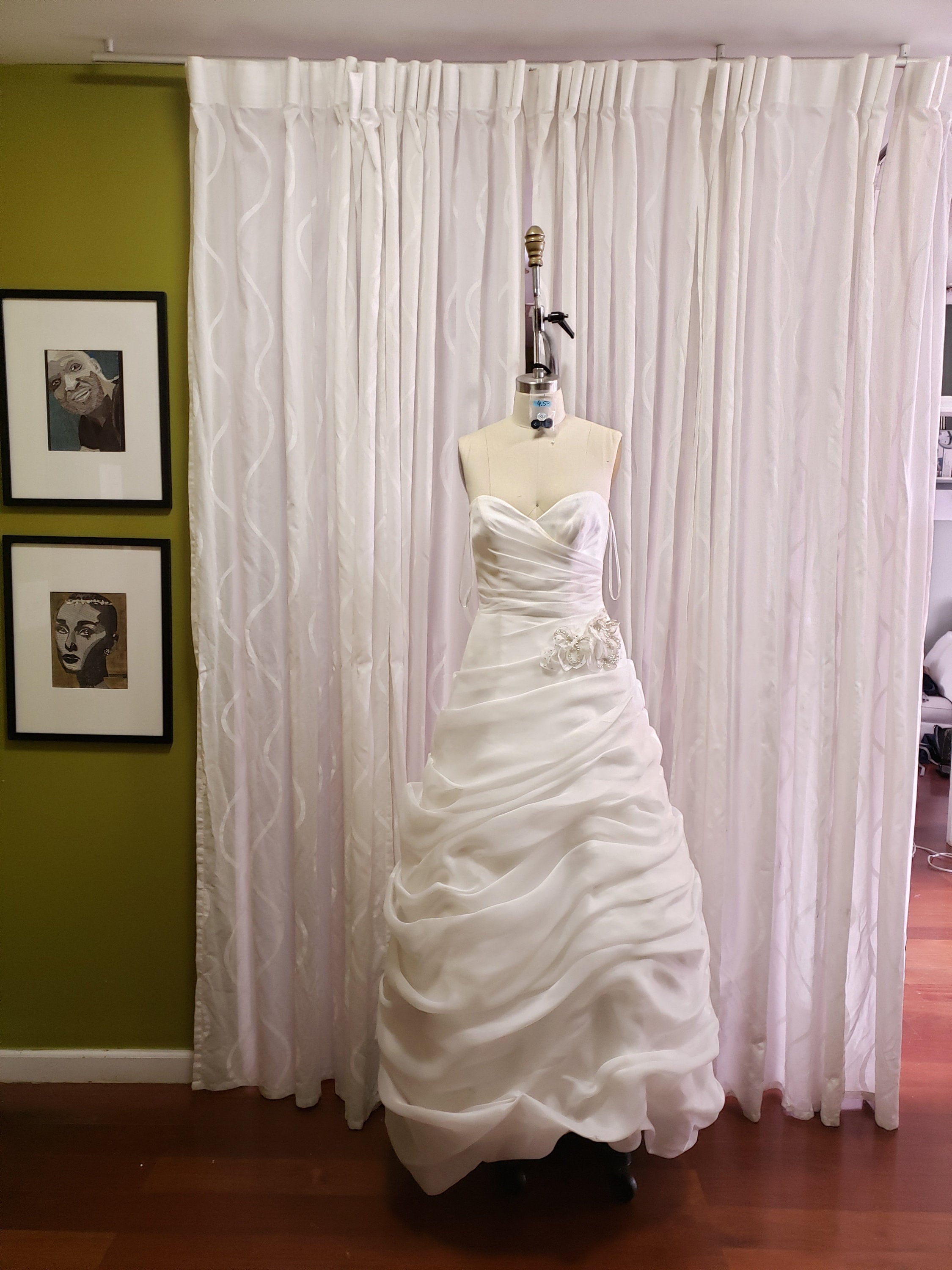 Retro Early 2000s Bridal Gown - Etsy