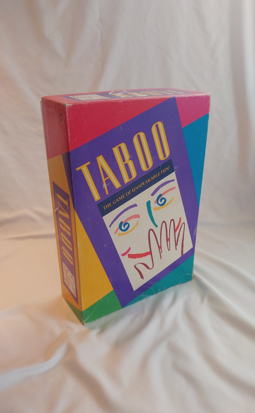1989 Milton Bradley Taboo Word Game - Etsy
