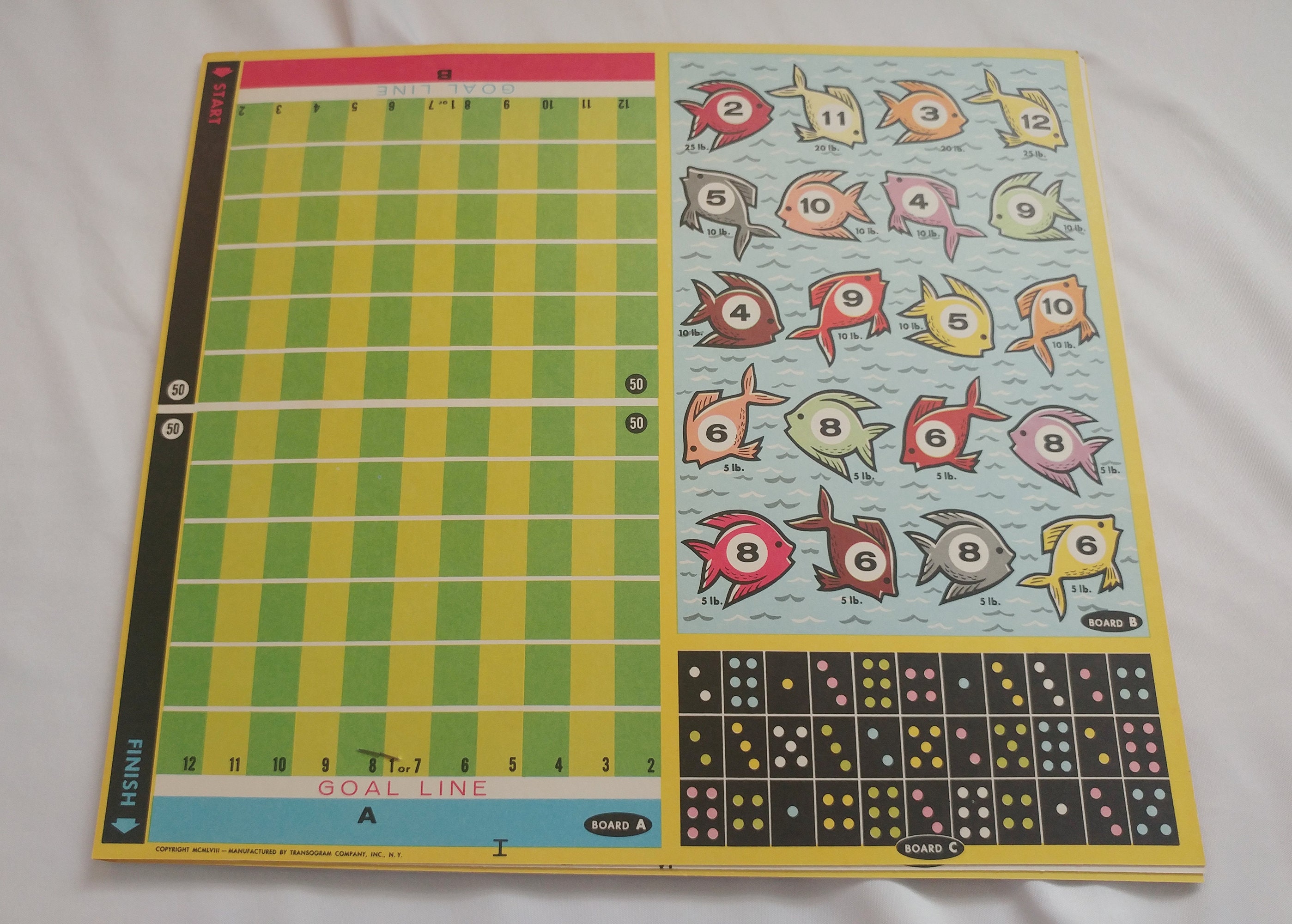 1960s Transogram 56 Variety Game Chest | Etsy