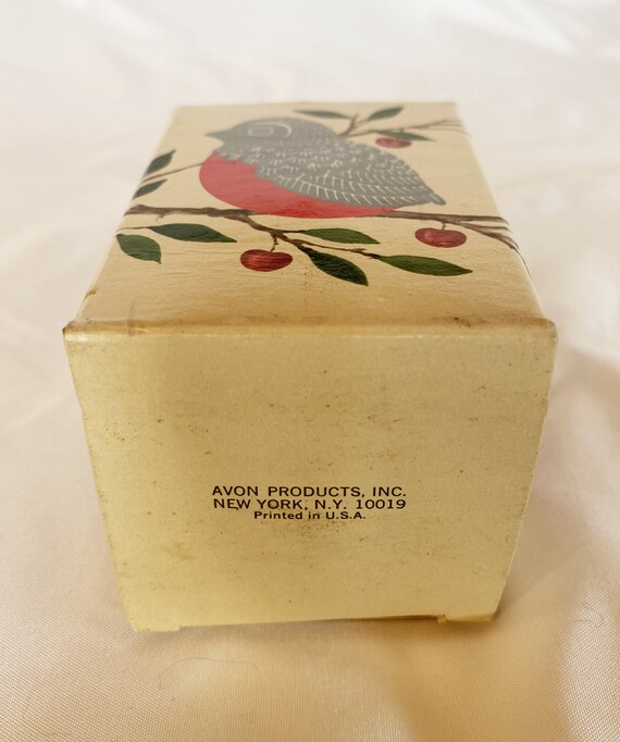 1970s Avon Robin Red Breast Roses Roses Cologne / Per… - Gem