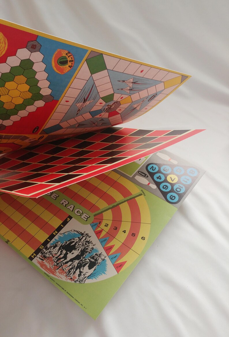 1960s Transogram 56 Variety Game Chest - Etsy