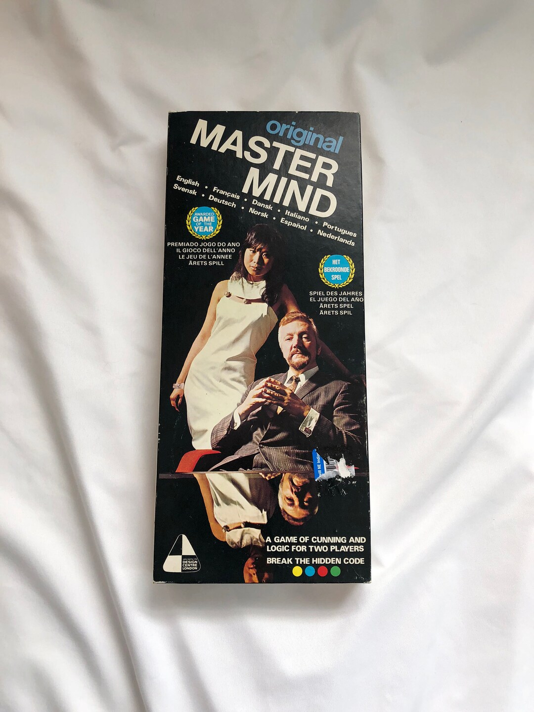 1972 Original Mastermind Code Breaking Strategy Board Game - Etsy