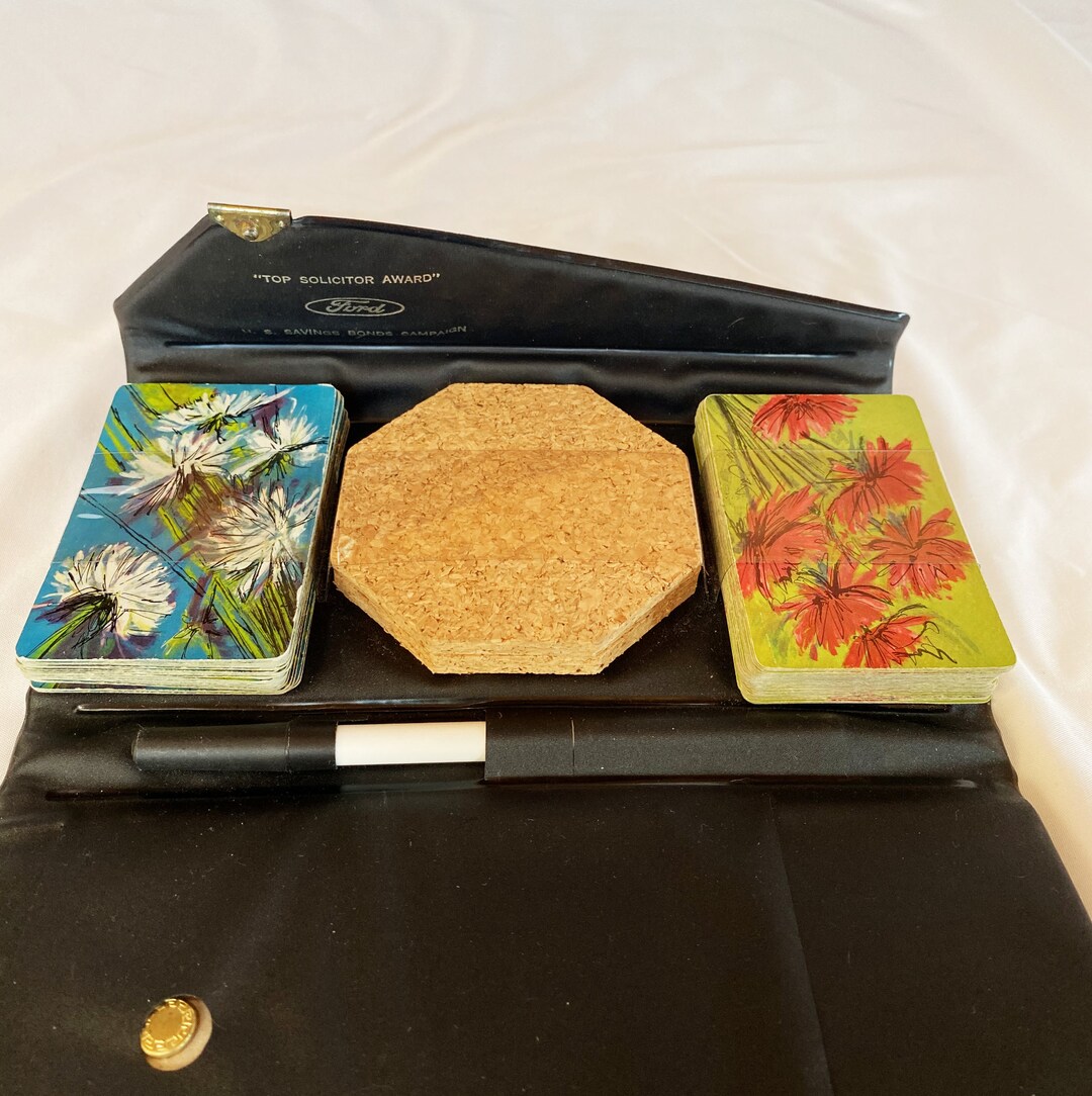 1990s Ford Top Solicitor Award Playing Cards Double Deck Case Set - Etsy