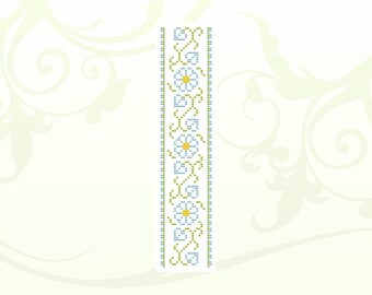 Bible bookmark cross stitch pattern | Etsy