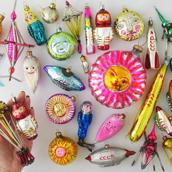 Glass Spaceman Ornament - Etsy