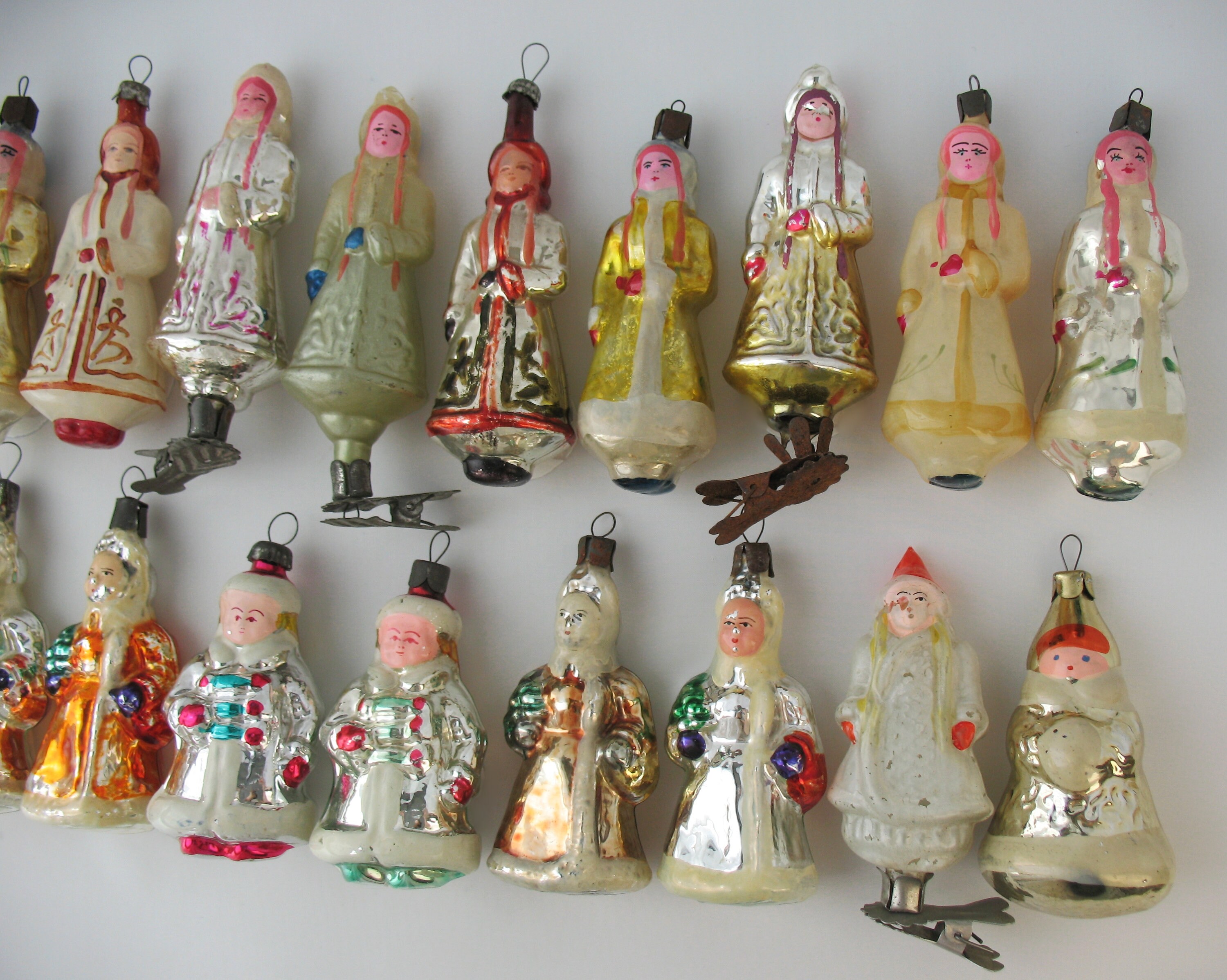 Glass Vintage Christmas Tree Decoration Xmas RETRO Home Decor - Etsy