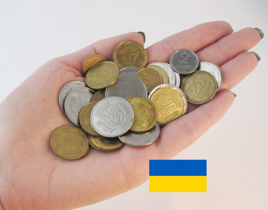 Set of 10 Different Coins From Ukraine / for Support Ukraine - Etsy