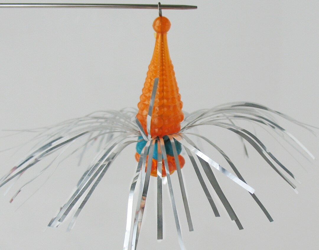 Tinsel Vintage Christmas Foil Tree Ornament Retro Home Decor, Xmas ...